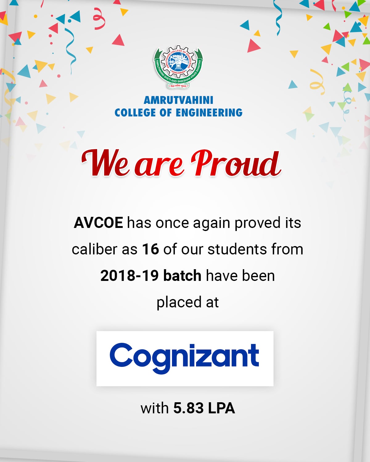 Top Engineering College | Amrutvahini College of Engineering Sangamner